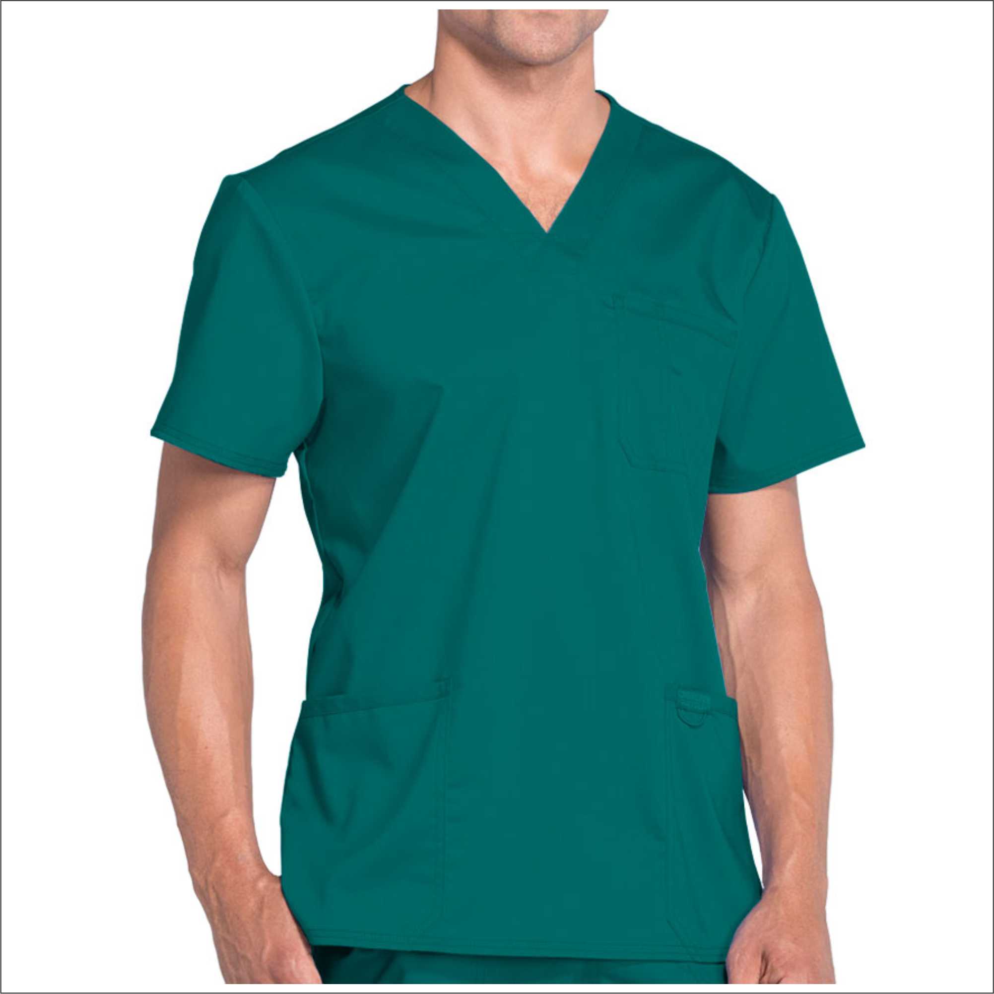 Hospital Workwear Mens V Neck Top Manufacturer in Delhi, Hospital ...